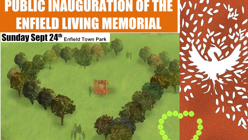 Public Inauguration of the Enfield Living Memorial – Enfield Living ...